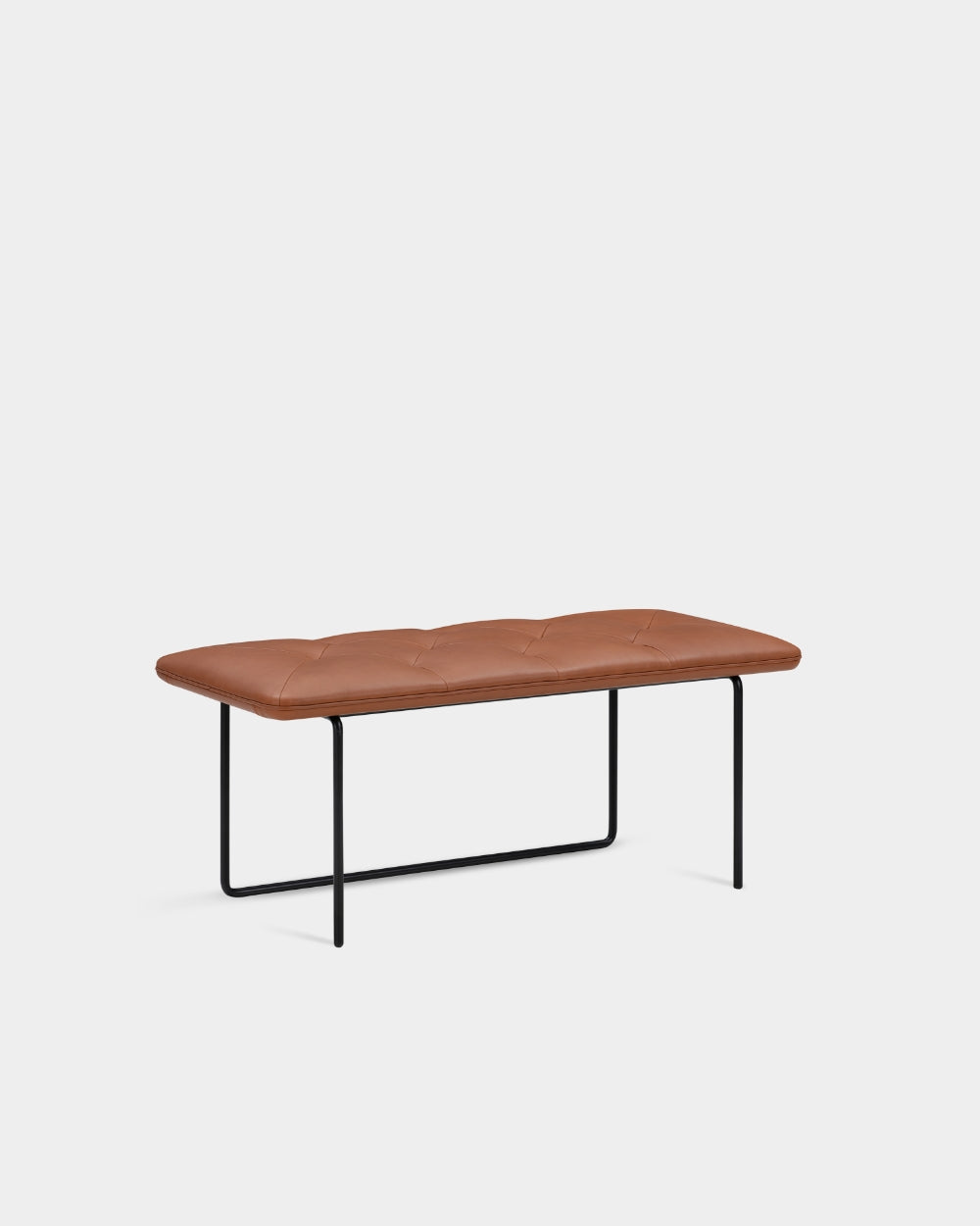 Tip Toe Bench - Medium - Cognac Parma Leather – Wendelbo Australia